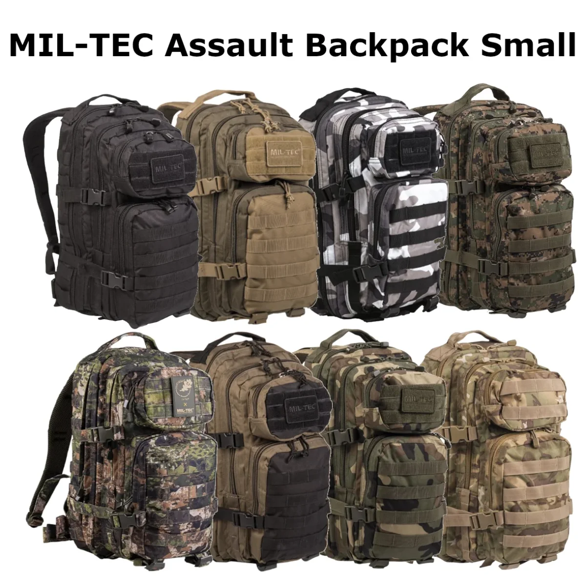 MIL-TEC | US Assault Pack | SMALL (20 L) - Rygsække - Nordisk Jagtshop